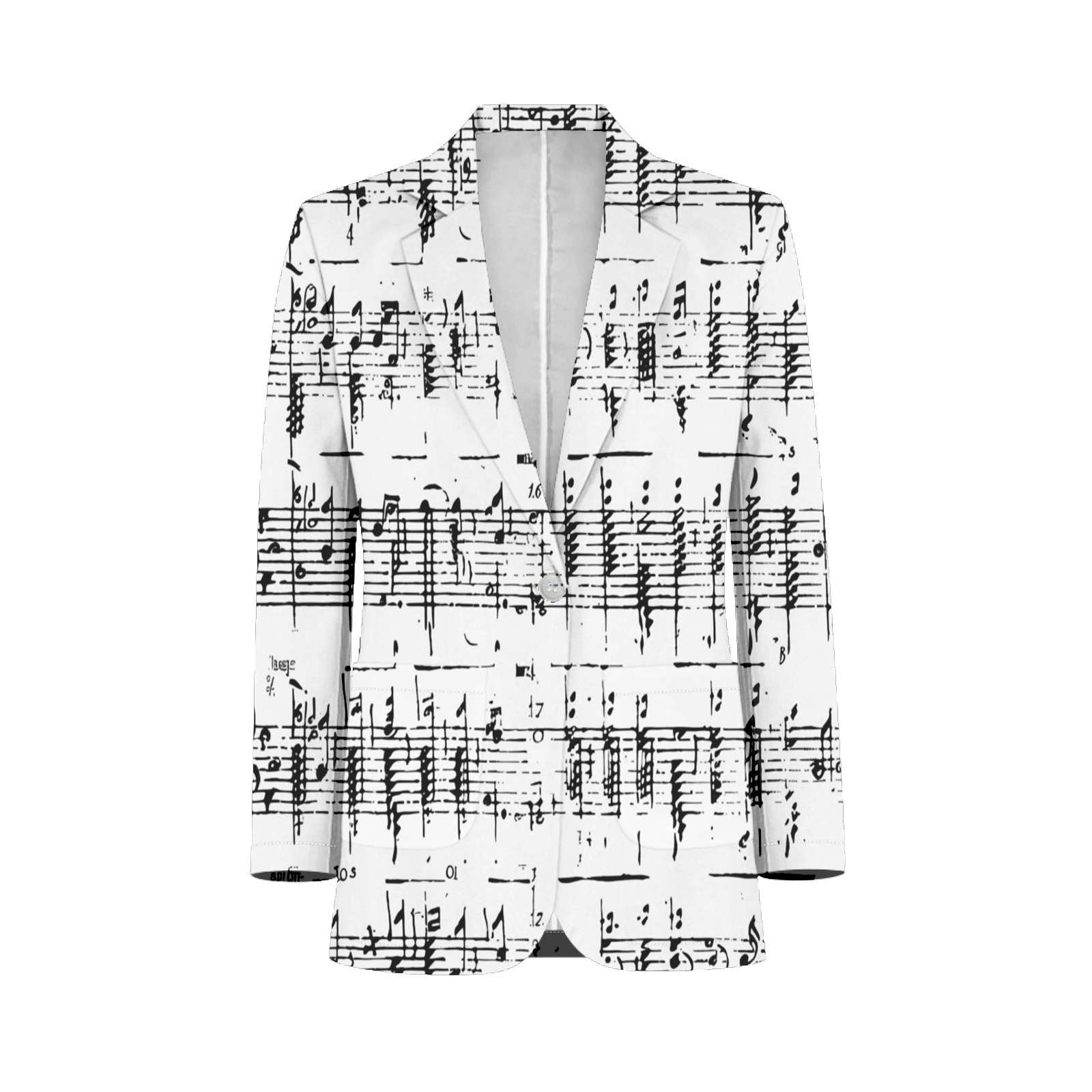 Simple Musical Notation Mens Suits Shawl Collar Slim Fit Suit Mens ...