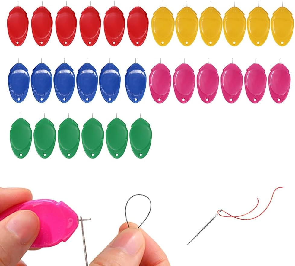 Simple Needle Threader, 2025 New Threading Tool, Fits All Needle Sizes ...