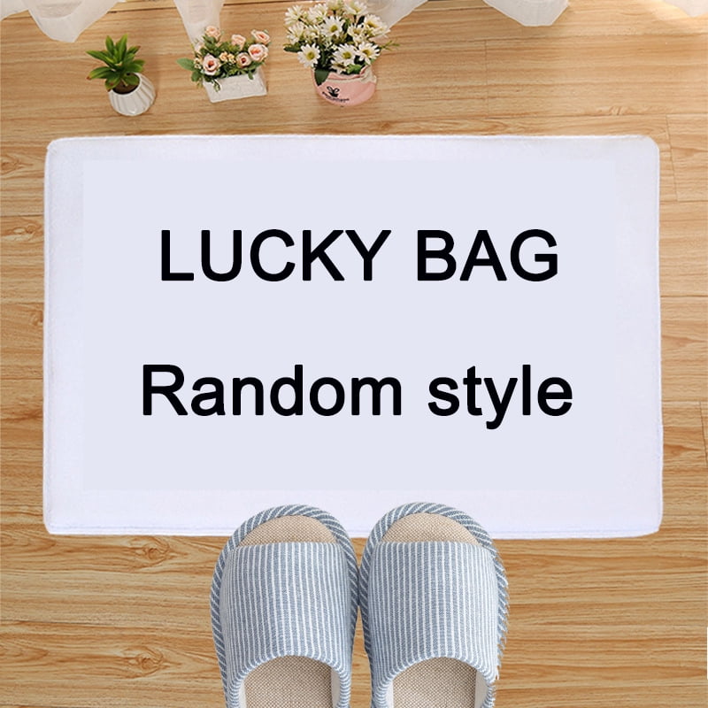 Simple Nordic Style Kitchen Mat Floor Carpet Fluffy Rug Entrance Door ...