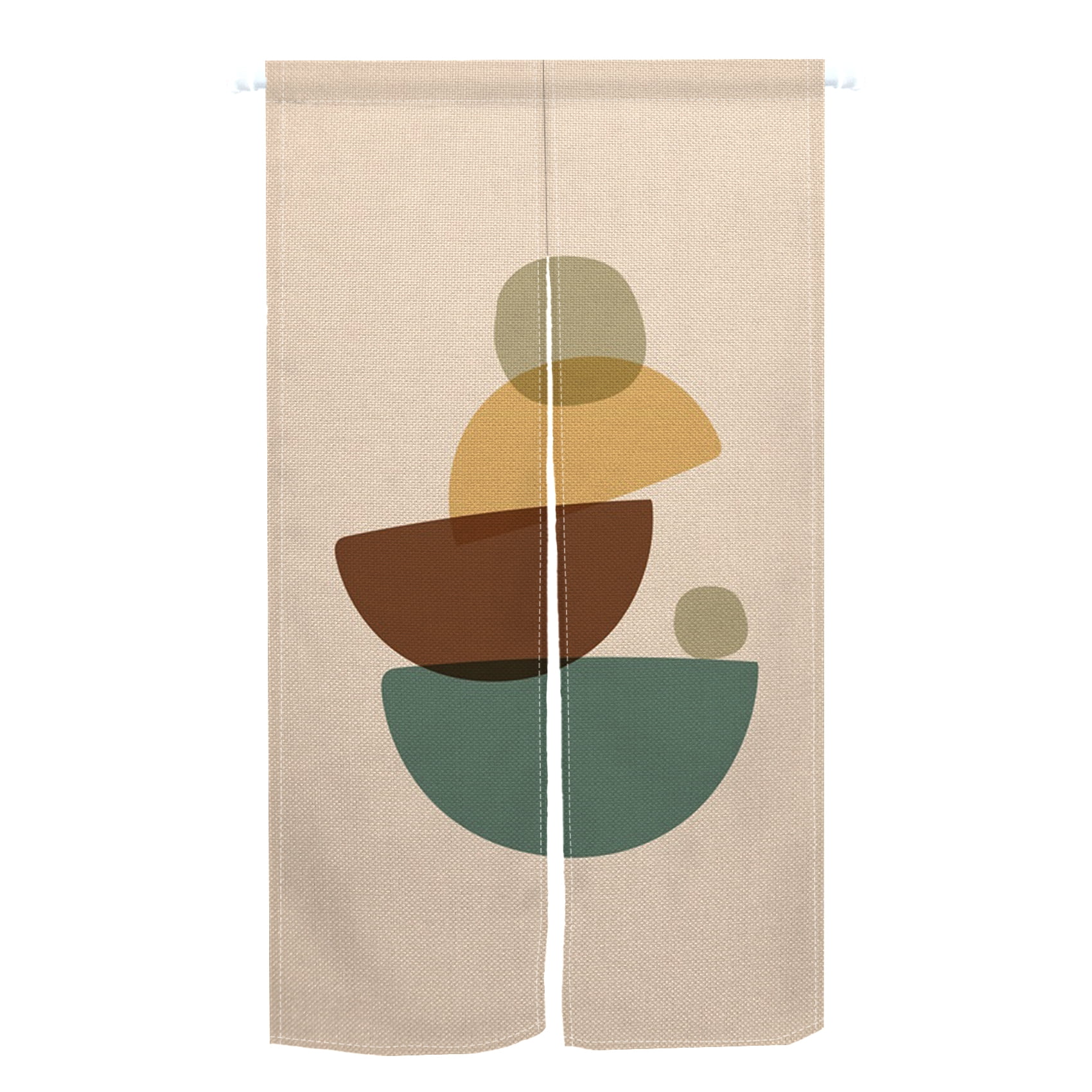 Simple Northern Europe Style Door Curtain Art Abstract Cafe rative ...