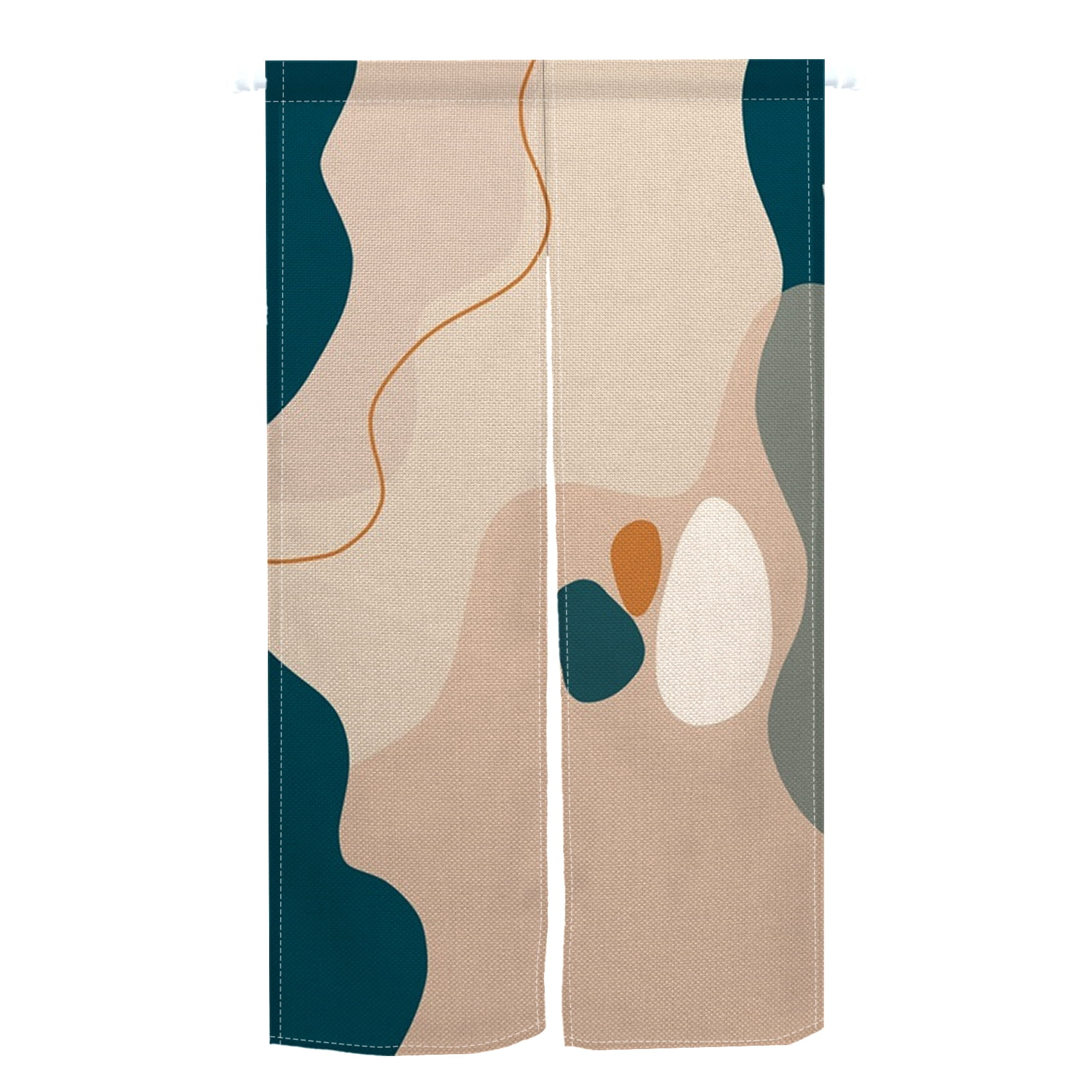 Simple Northern Europe Style Door Curtain Art Abstract Cafe rative ...