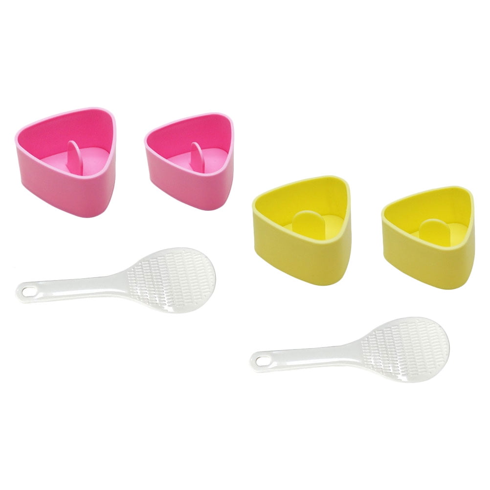 Simple Onigiri Molds Sushi Tool Set Rice Baller Shaker Molder Japanese ...