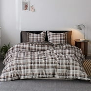 Simple&Opulence French Linen Duvet Cover Set 104"x 92"- 3 Pieces (1 ...