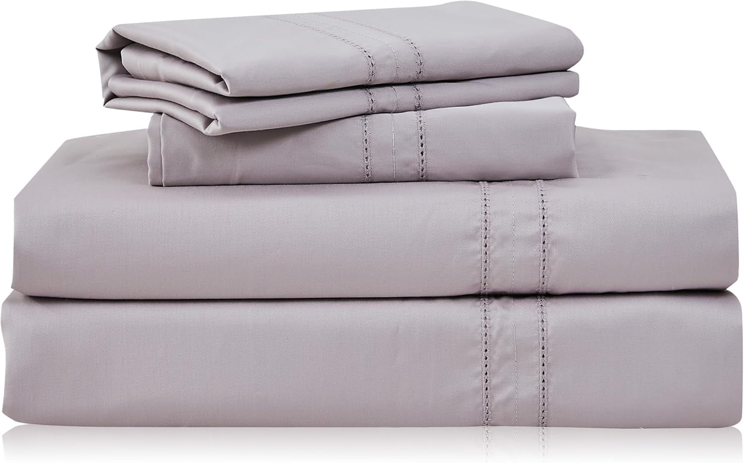 Simple&Opulence 100% Egyptian Cotton 400 Thread Count King Sheets-4 Pc ...