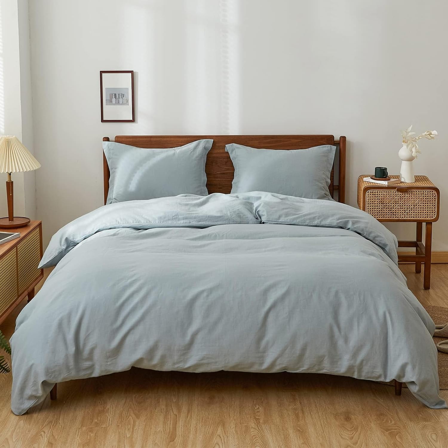 Customer reviews for Simple&Opulence 100% Linen Duvet Cover Set Basic ...