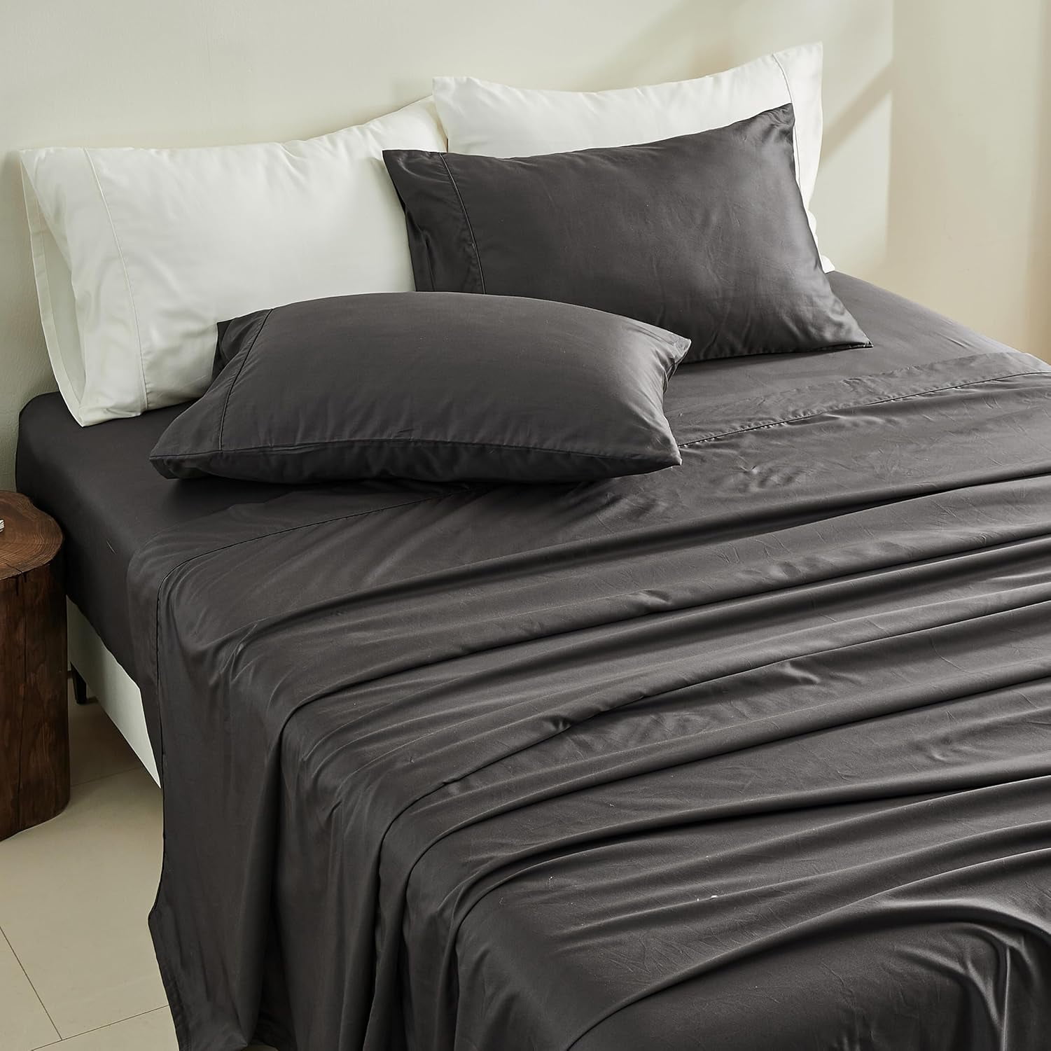 Simple&Opulence 100% Supima Cotton Sheet Set 600 Thread Count for Queen ...