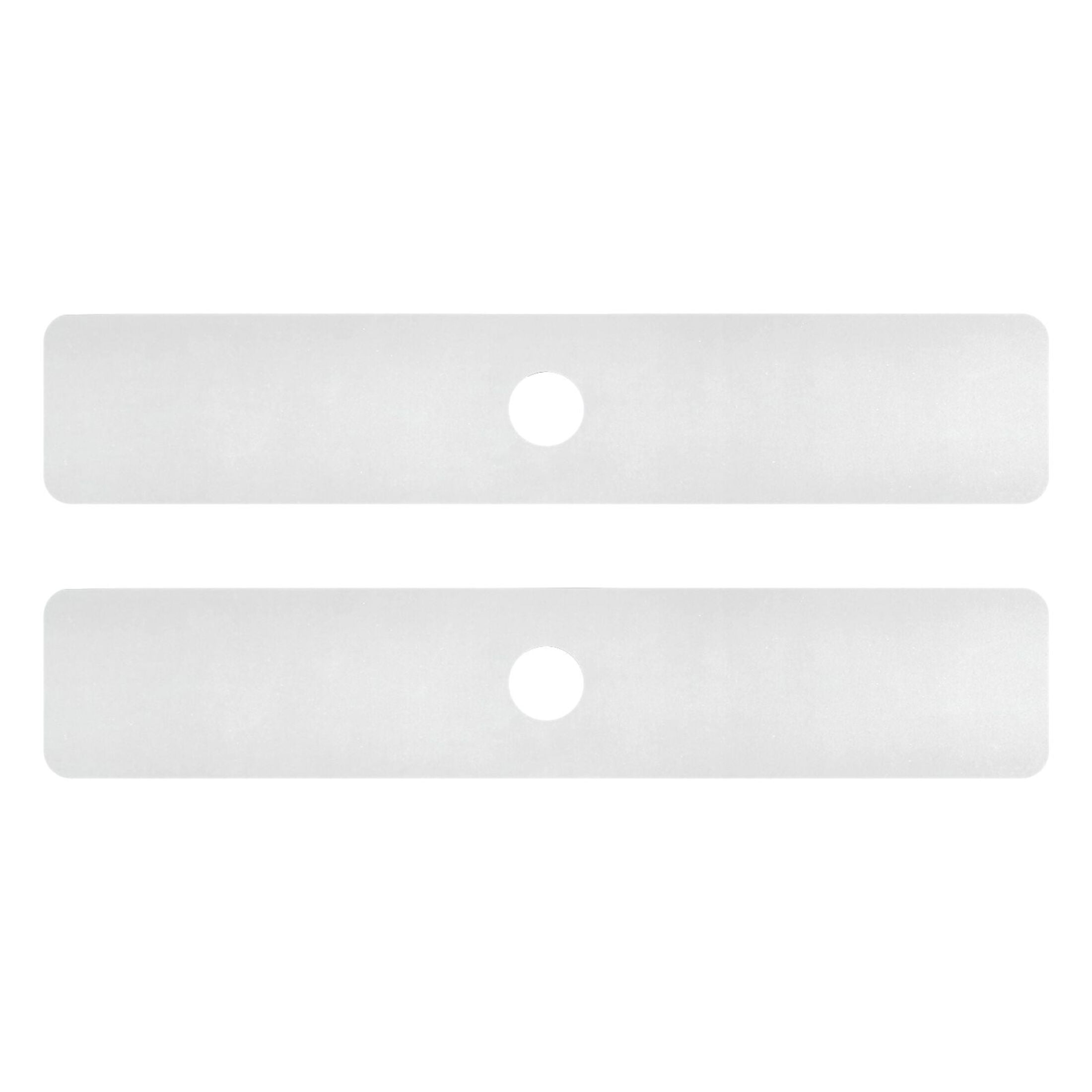 Simple Pattern Extra Long Silicone Algae Sink Mat 30x5.4in 2 Pack ...
