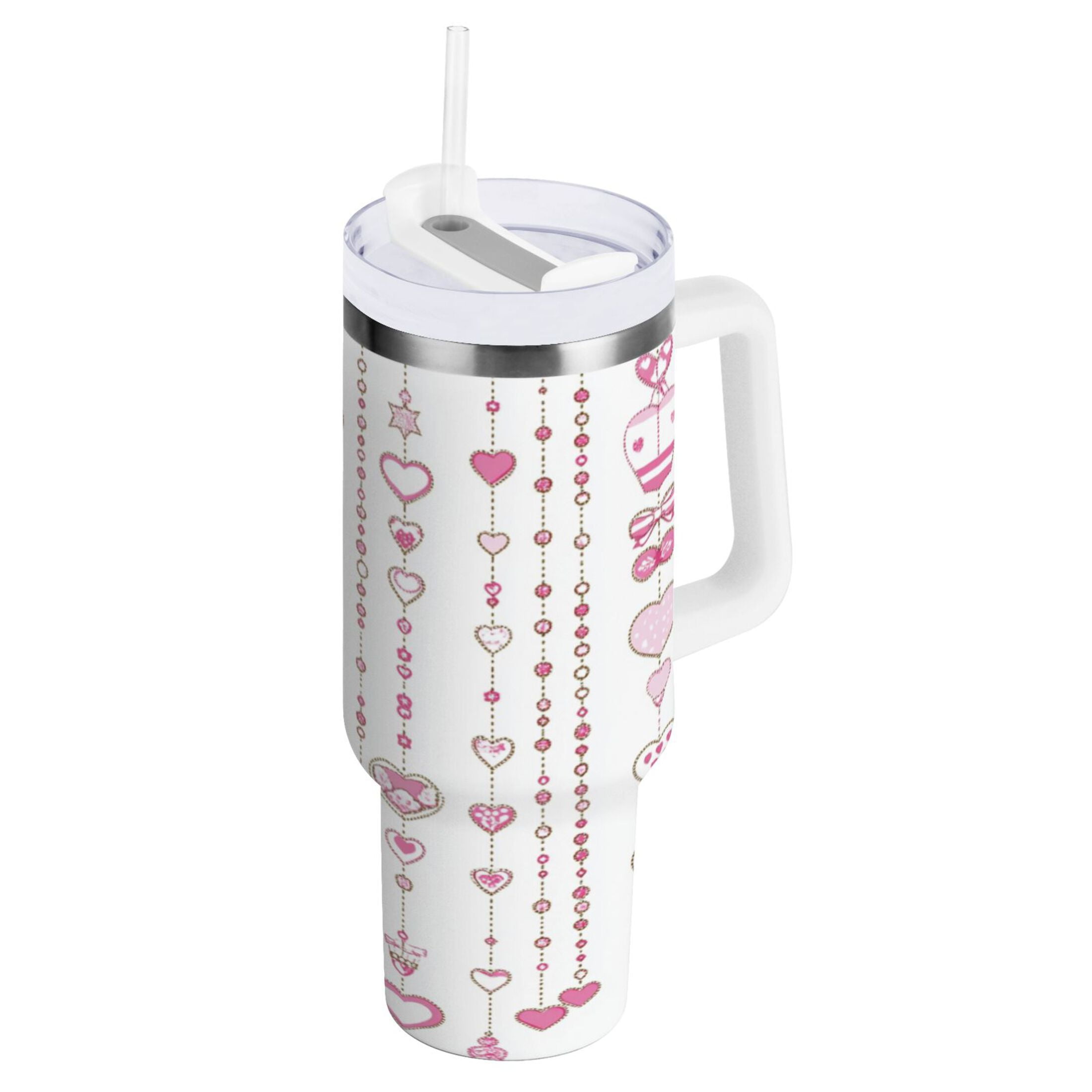 Simple Pink Element Insulated Tumblers 40oz Double-Walled Stainless ...