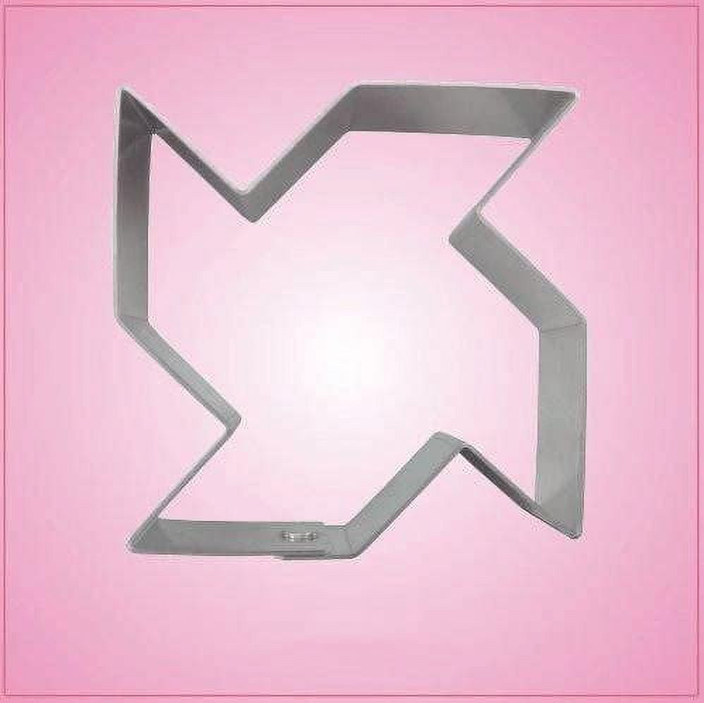 Simple Pinwheel Cookie Cutter 4 inches-aluminum - Walmart.com