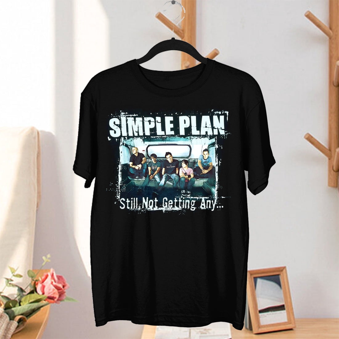 Simple Plan Band T Shirt Black Size S M L 234XL Cotton EE081 - Walmart.com