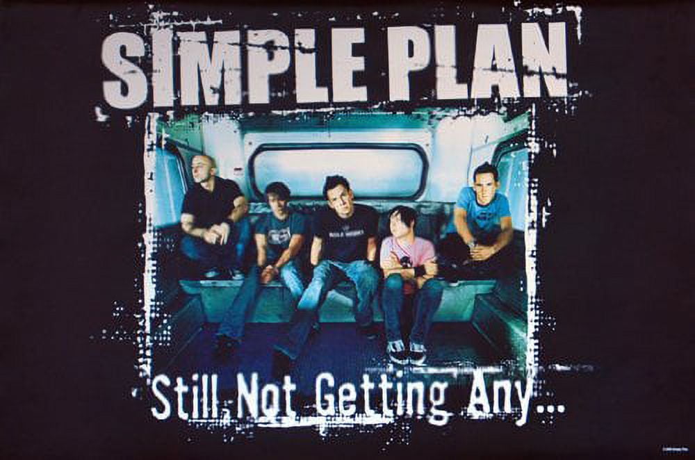 Simple Plan Poster Still Not Getting Any New 24x36 - Walmart.com