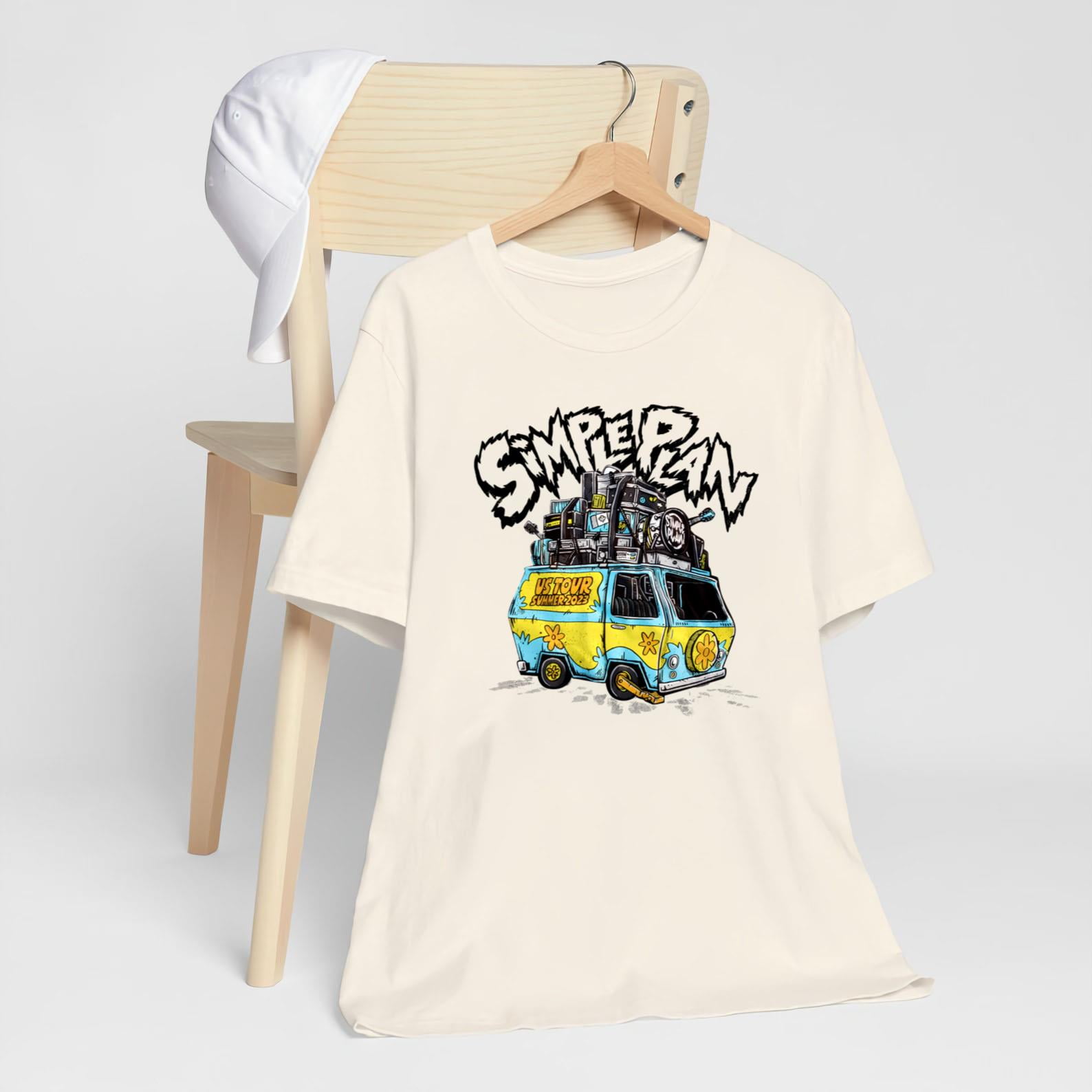 Simple Plan Scooby Doo Van North America Tour 2024 T-Shirt - Walmart.com