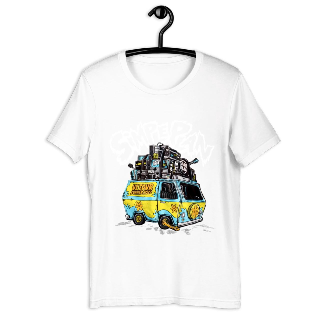 Simple Plan Scooby Doo Van North America Tour 2024 T-Shirt - Walmart.com