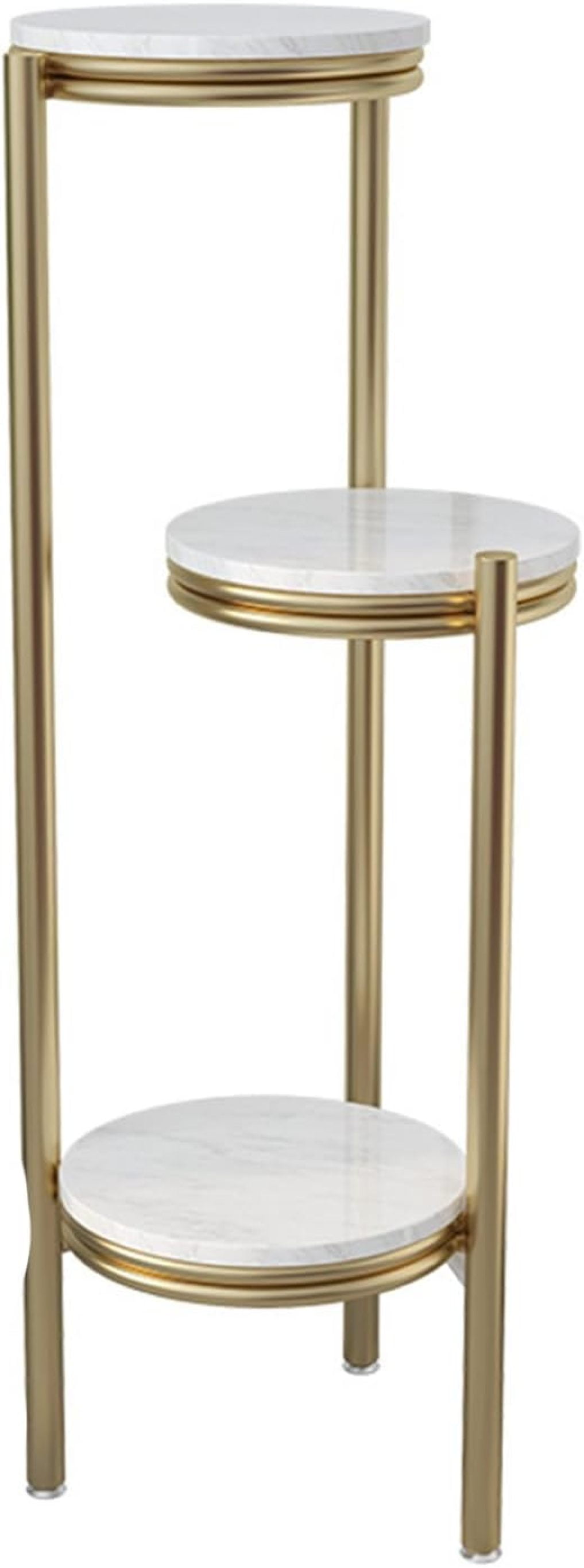 Simple Plant Stand Compact Tall Display Indoor Flower Pot Holder with 3 ...