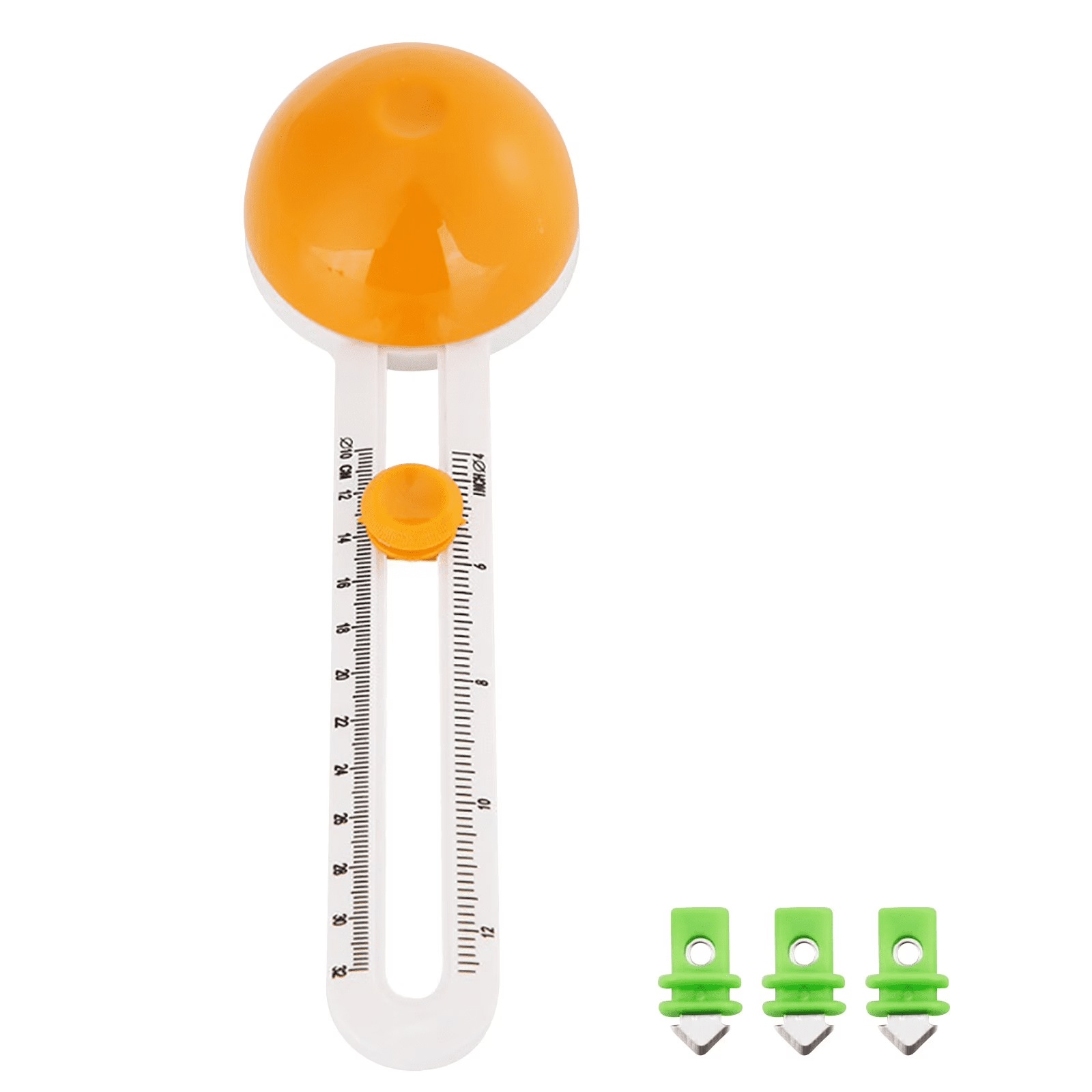 Simple Plastic Round Cutting Knife Model, Knife Practical Circular ...