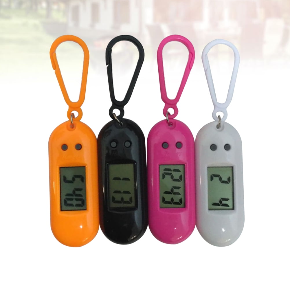 FRCOLOR Round Keychain Watch Assorted Color 4Pcs - Walmart.com