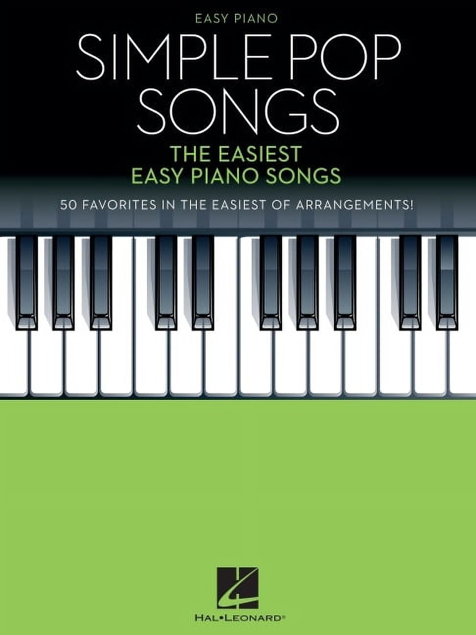 Simple Pop Songs - The Easiest Easy Piano Songs - Sheet Music with ...