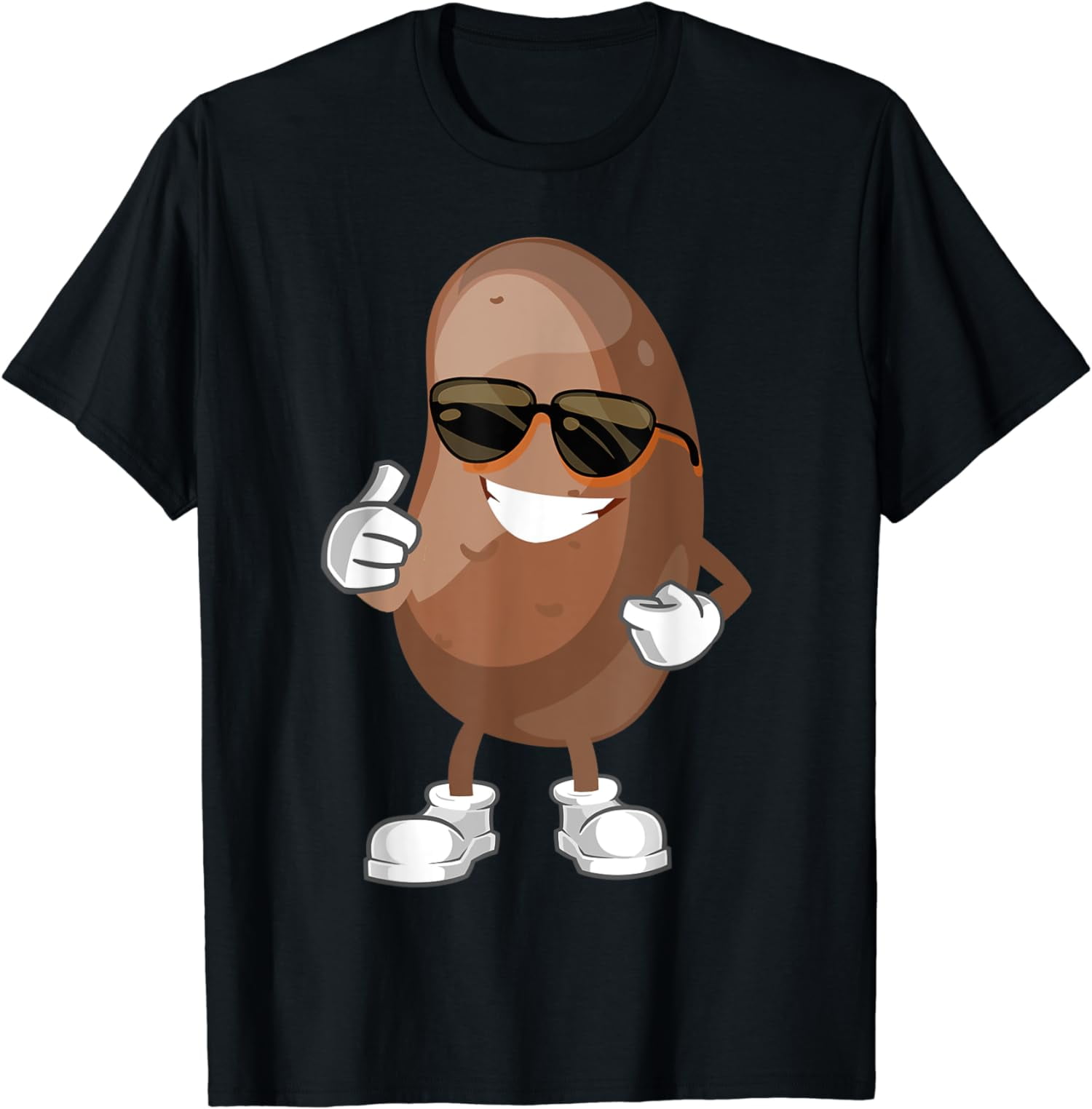 Simple Potato Fun Halloween Costume Vegetable Potato Lover T-Shirt ...