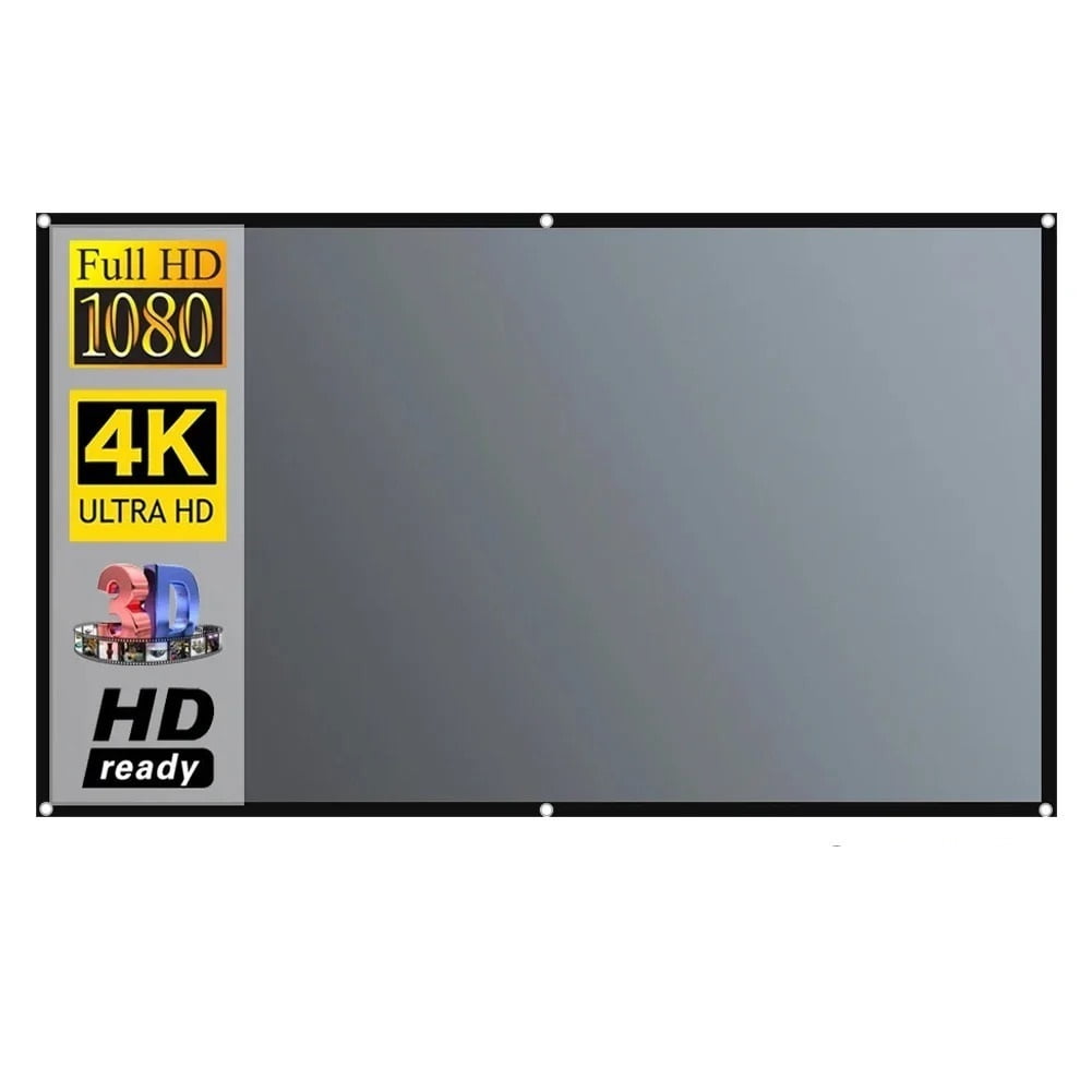 Simple Projector Curtain Home Set Display Projection Screen ,Multiple ...