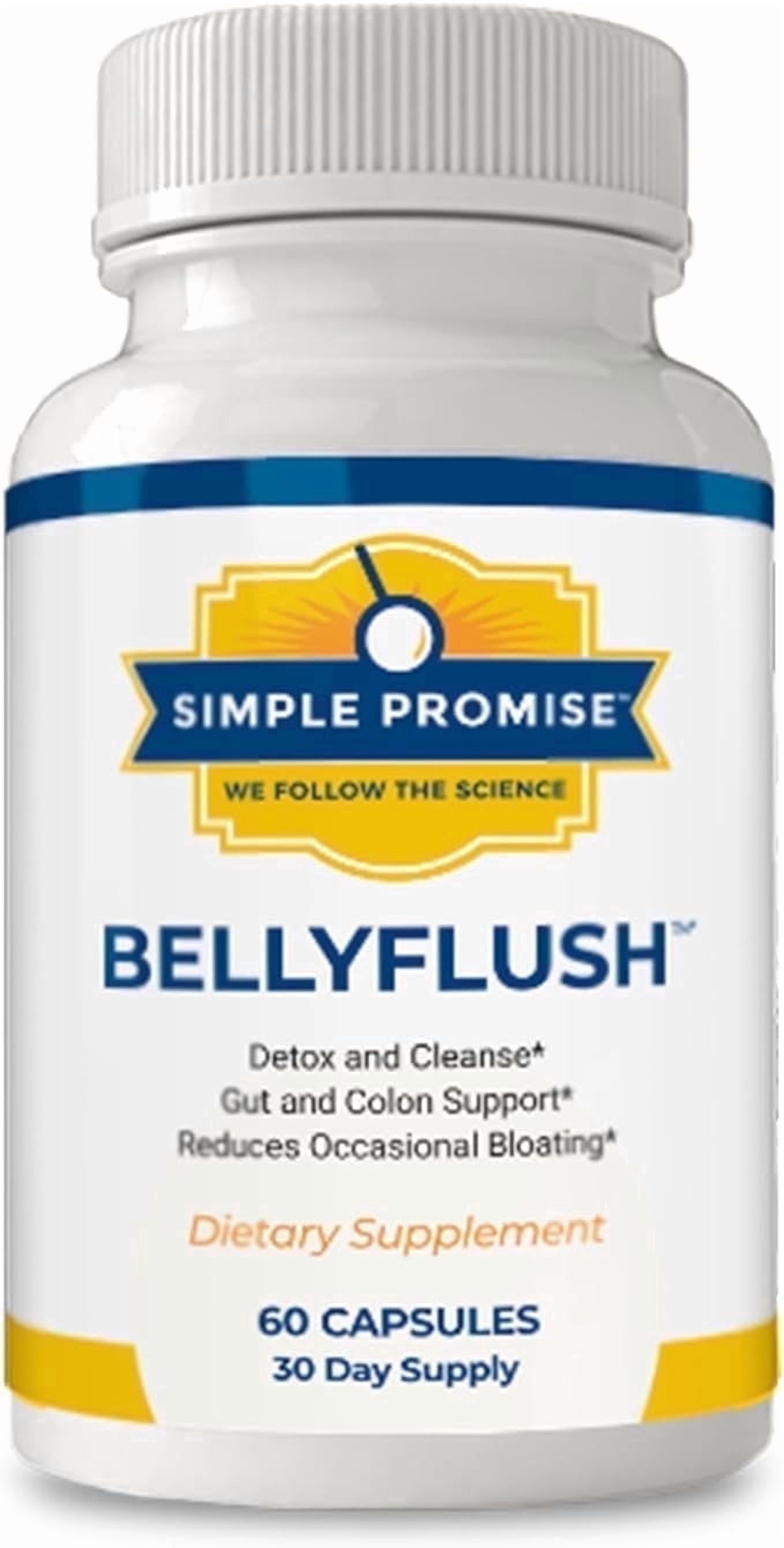 Simple Promise BellyFlush - Digestive Support Supplement with Milk ...