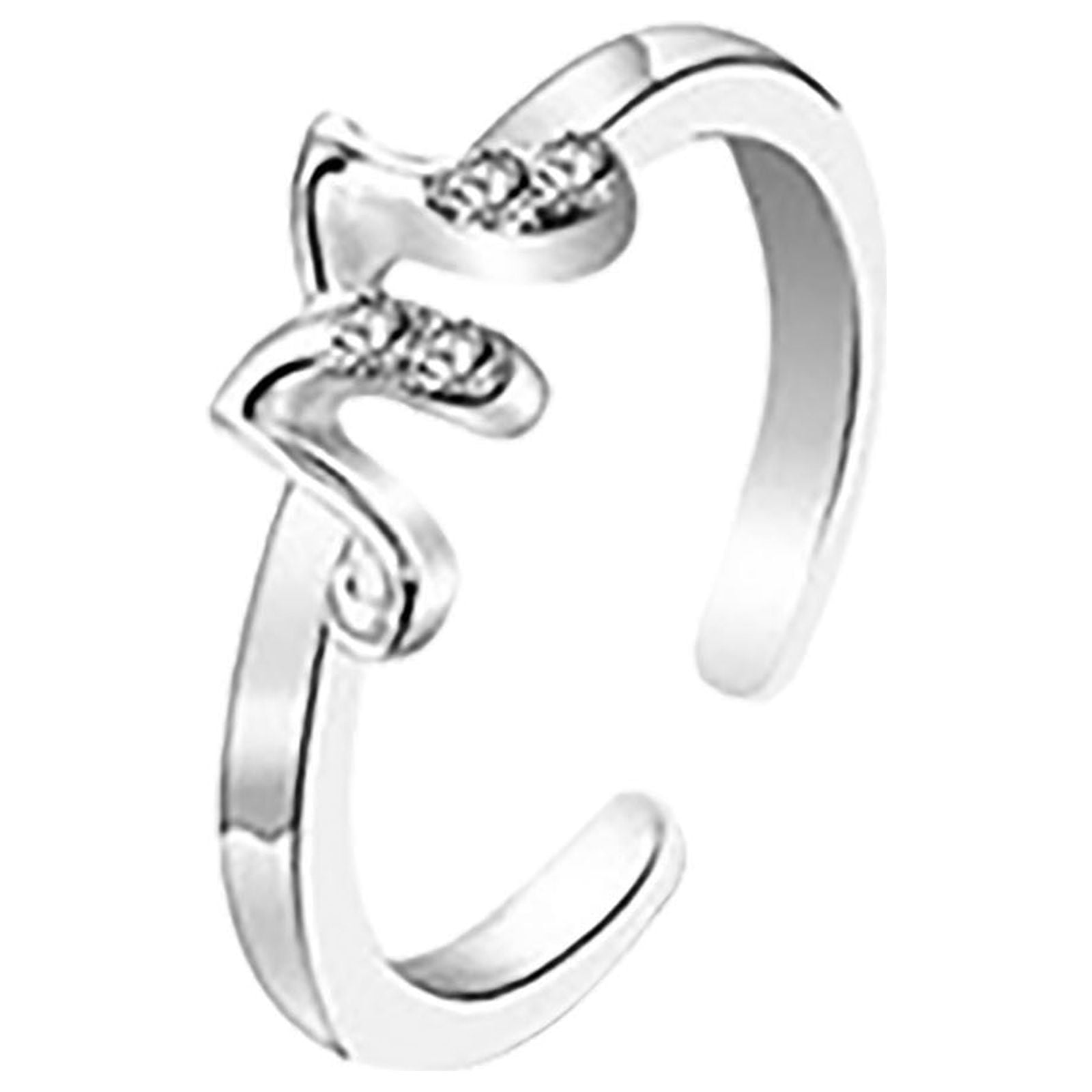 Simple Promise Rings Forefinger Rings for Women Resin Rings Size 9 Teen ...