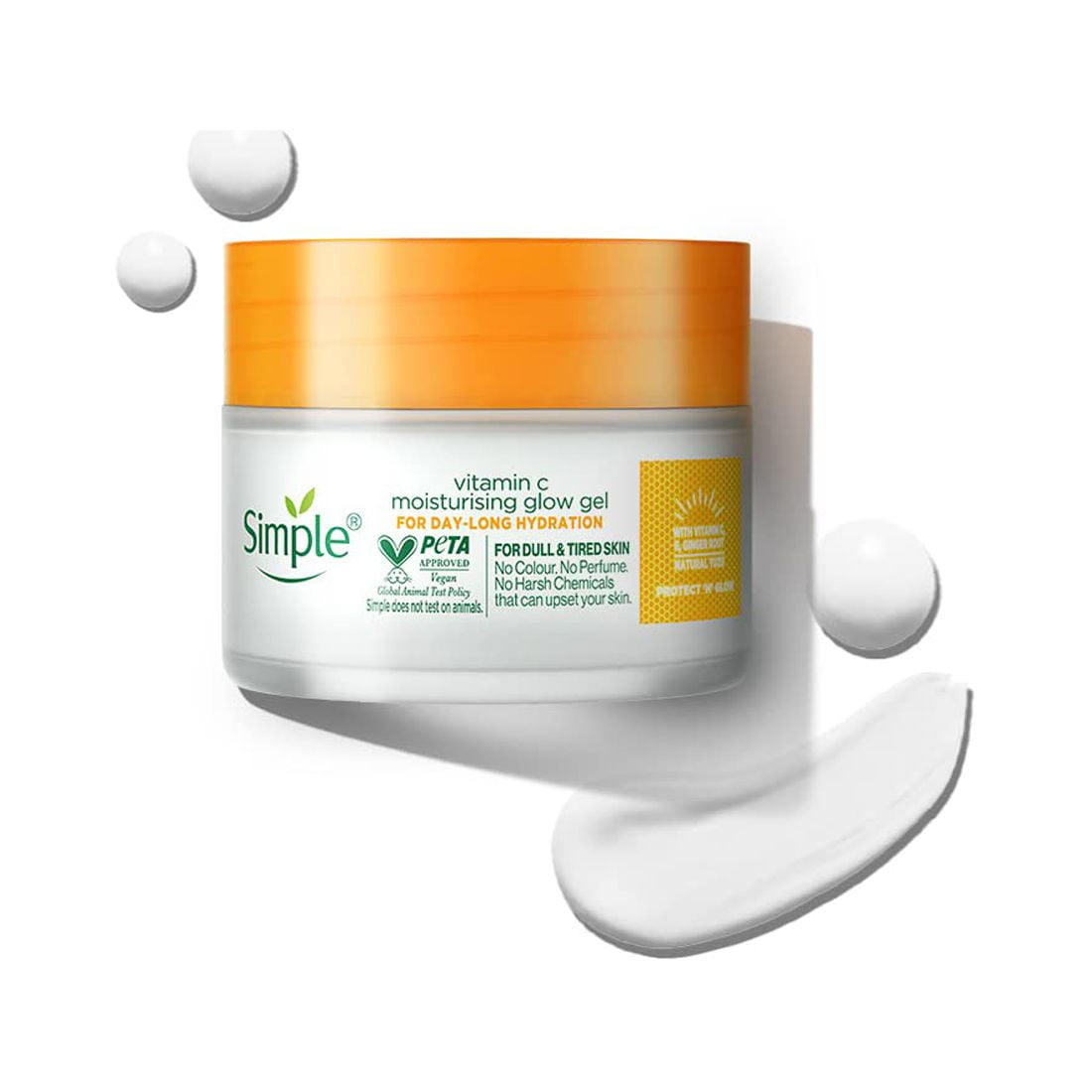 Simple Protect N Glow Vitamin C Moisturising Glow Gel| With Yuzu Lemon ...