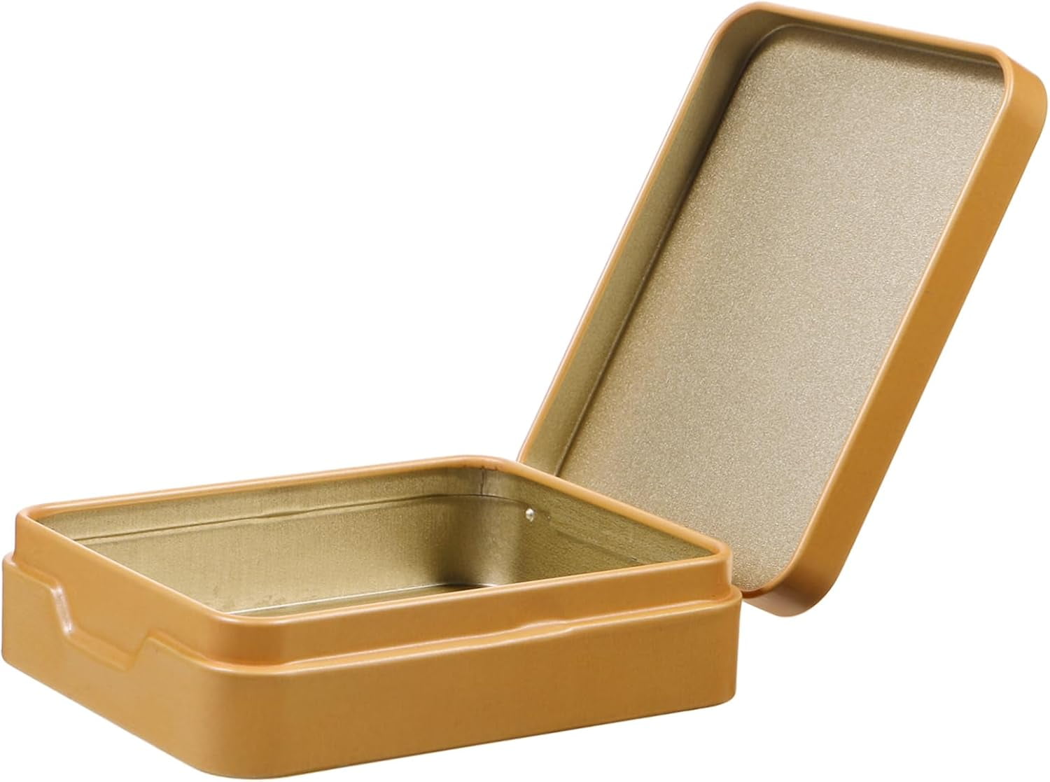 Simple Rectangular Tinplate Box with Lid for Home and Store Use ...