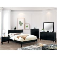 Coaster 200972-CO 2 Drawer Nightstand, Burnished Oak - Walmart.com