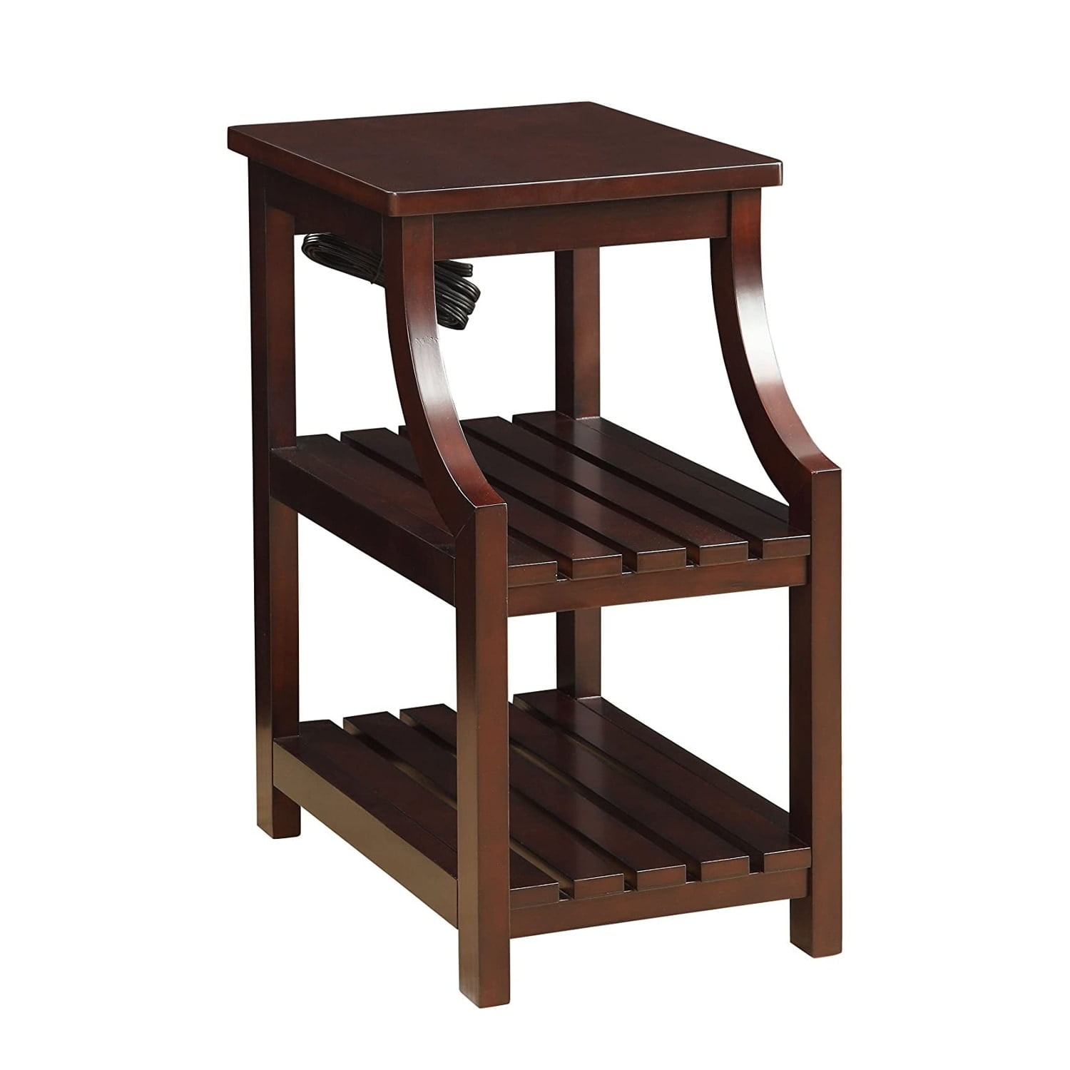 Simple Relax Wooden End Storage Table, Small Living Room Furniture with ...