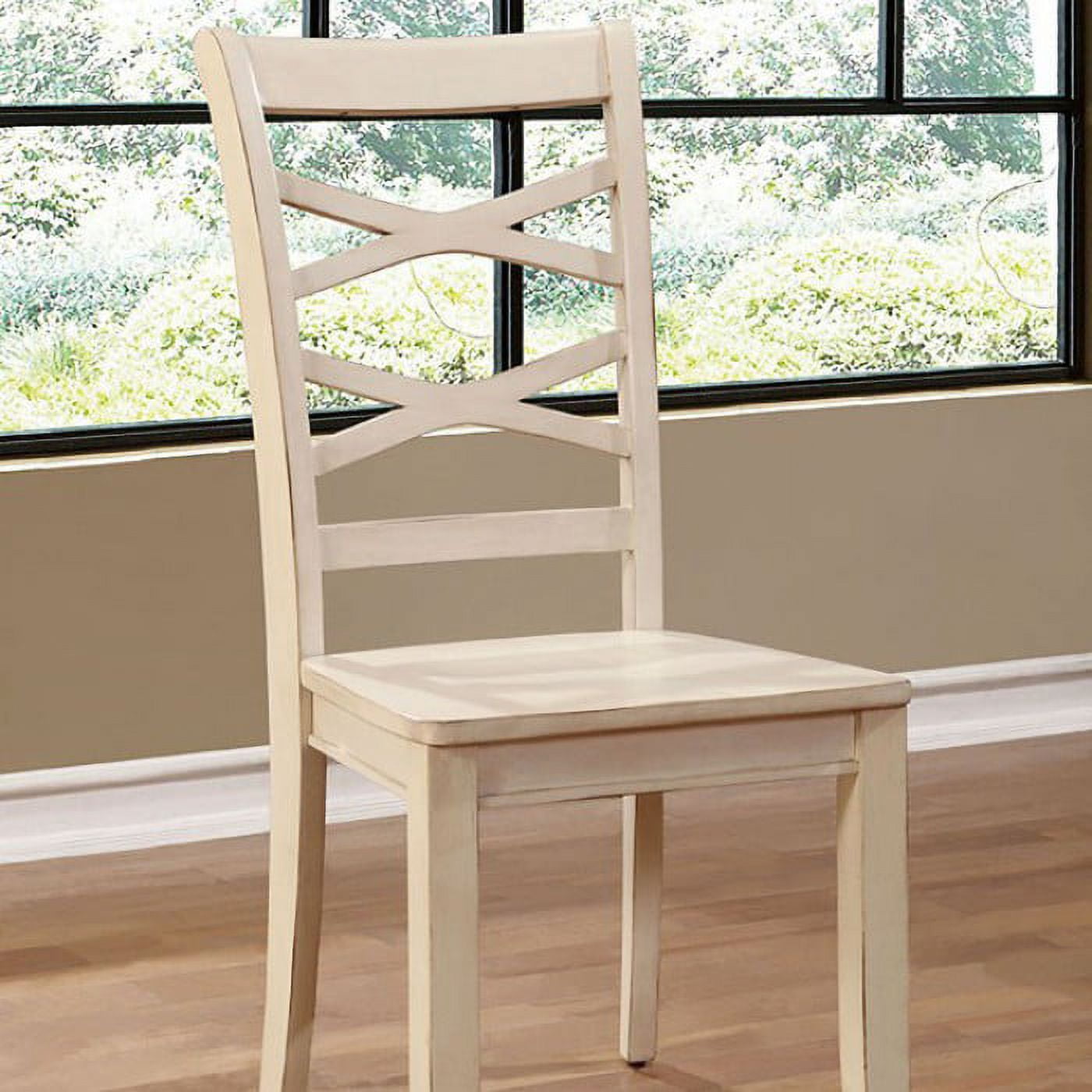 Simple Relax White Giselle 2 Pc. Side Chairs - Walmart.com