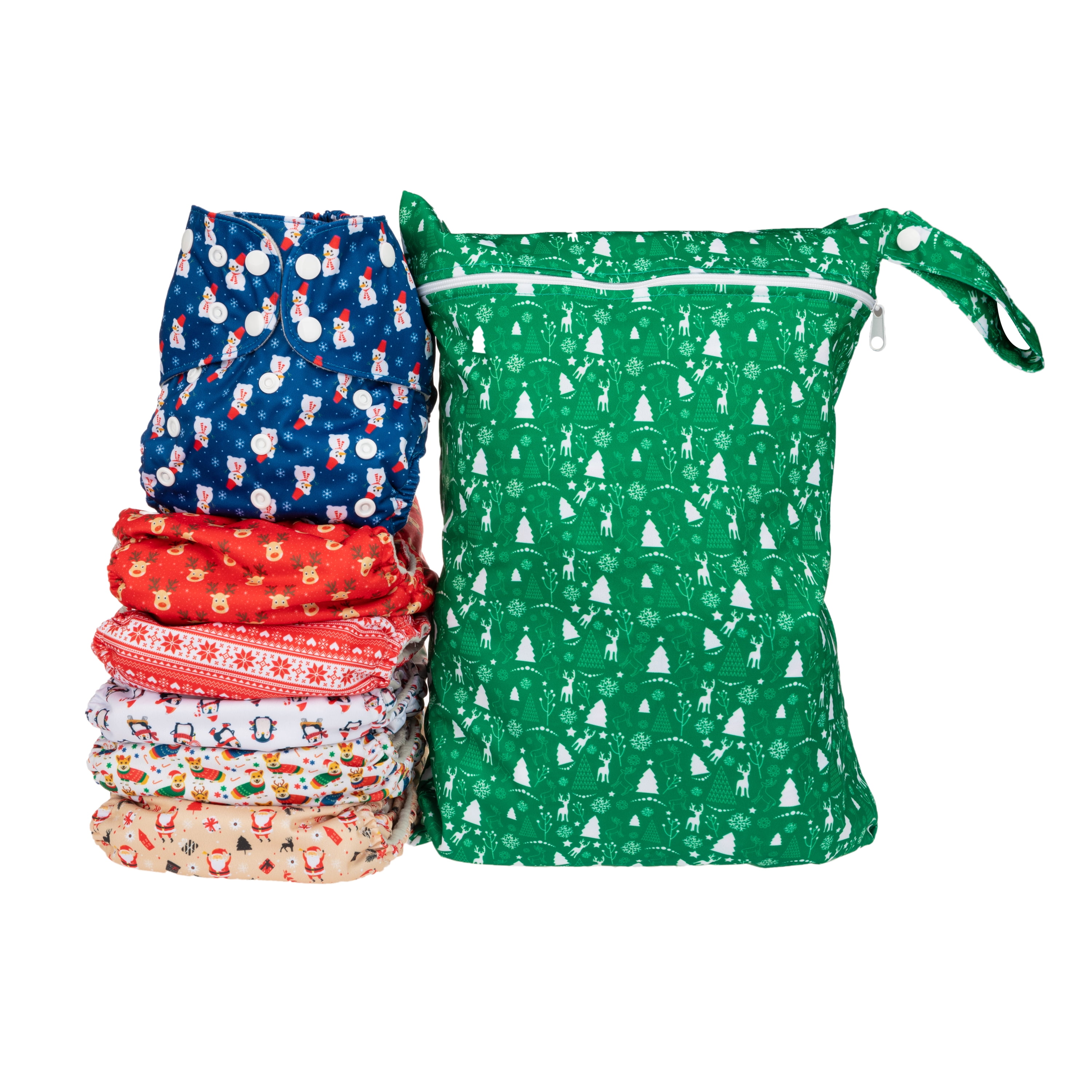 Simple Being Reusable Cloth Diapers, Double Gusset, One Size Adjustable ...