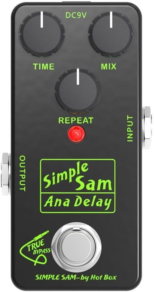 Simple Sam Ana Delay 500ms Analog Delay Guitar Pedal True Bypass$$Music ...