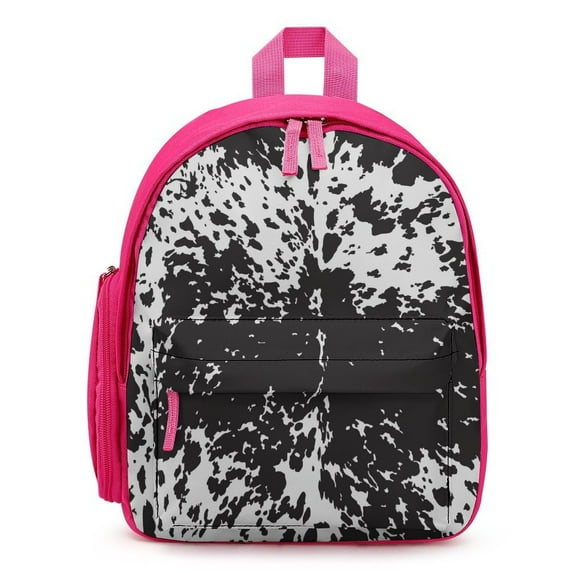 Simple Schoolbag 9.4×12.6in Large Capacity Double Zipper Design For ...