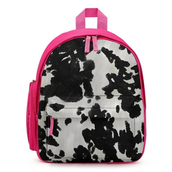 Simple Schoolbag 9.4×12.6in Large Capacity Double Zipper Design For ...
