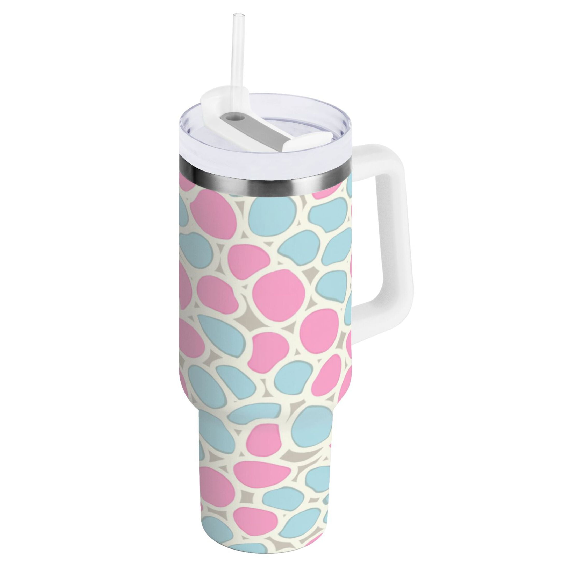 Simple Seamless Pattern Water Bottles 30oz Insulated Tumblers Double ...