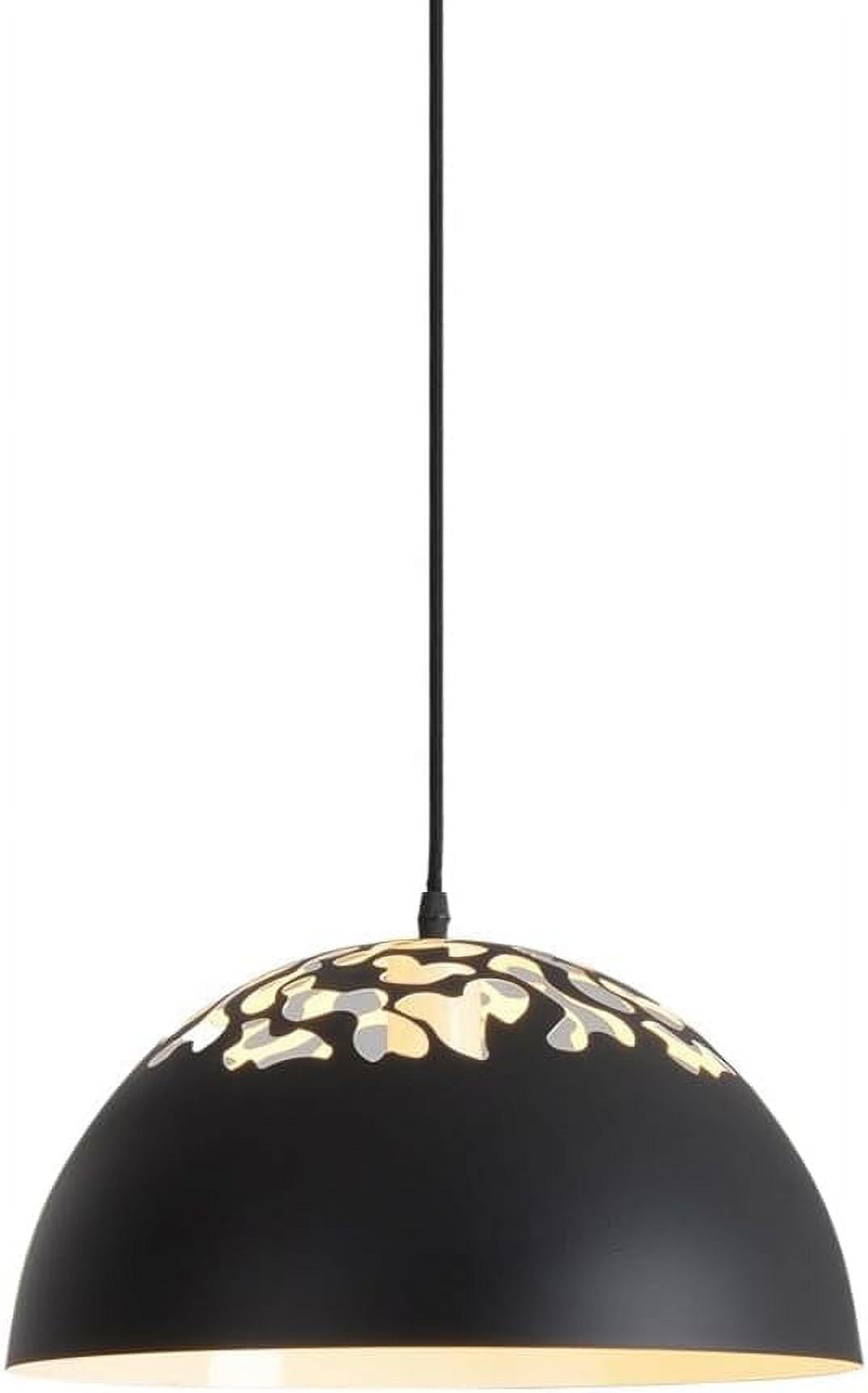 Simple Semicircle Pendant Light Fixture for Dining Room, Industrial ...