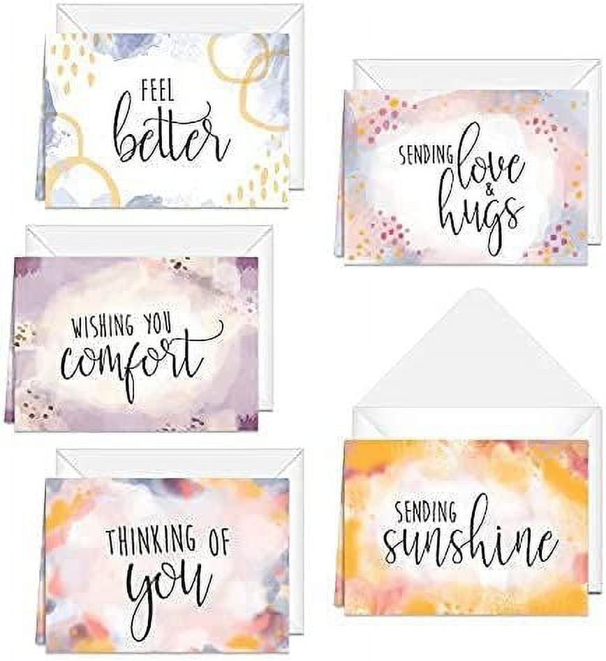 Simple Sentiments Greeting Cards / 25 Encouragement Greeting Cards With ...