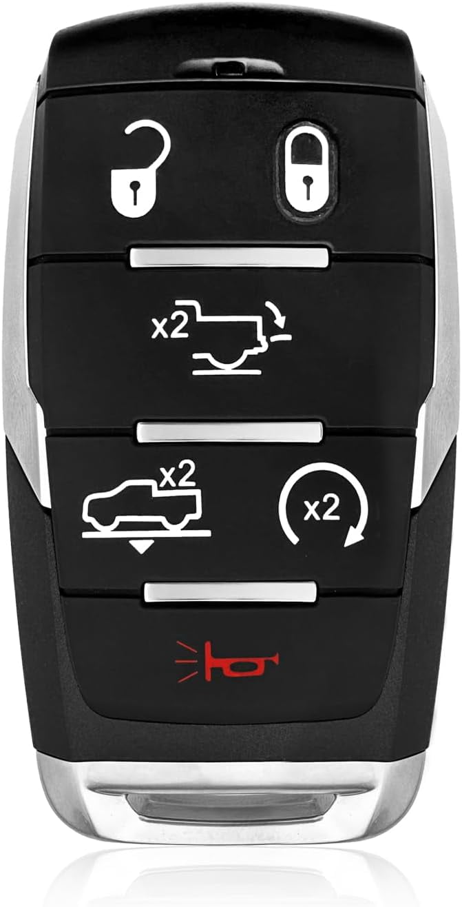 Simple Setup Replacement for 2019-2024 Dodge Ram 1500 Pickup Key Fob ...