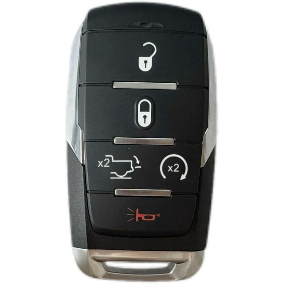 Simple Setup Smart Key for RAM 1500 2019-2020 5 Button Proximity Remote ...