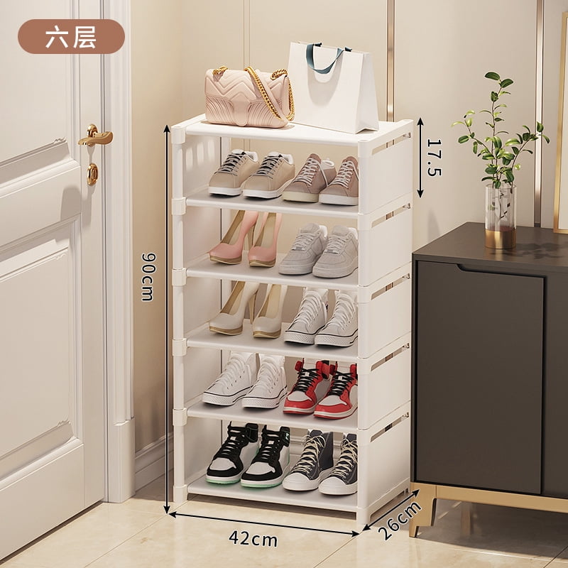 Simple Shoe Rack Multi-layer Space-saving Door Shoe Cabinet, Home ...
