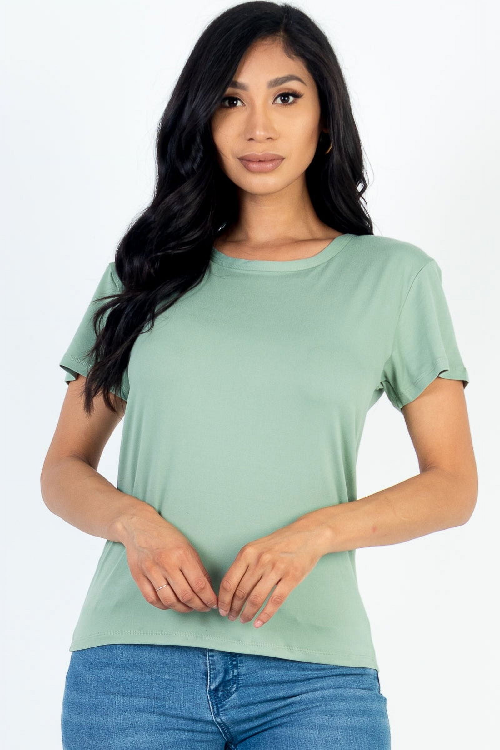 Simple Short-Sleeve Tee - Walmart.com