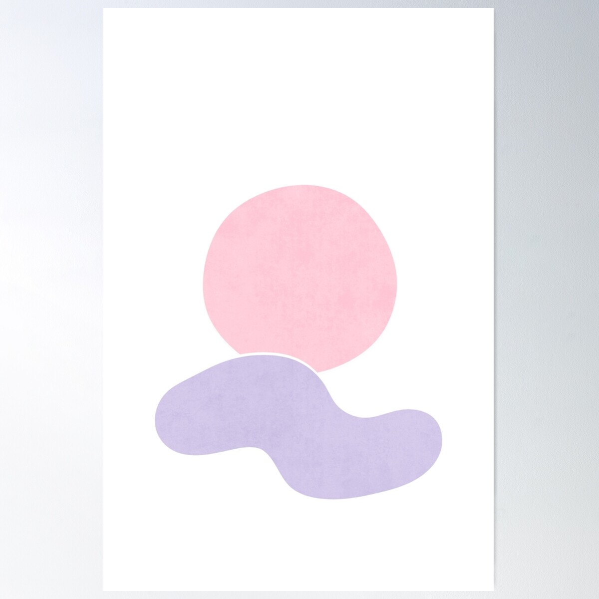 Simple Sky Shapes 20 Poster Wall Art, Modern Wall Decor For Living Room ...