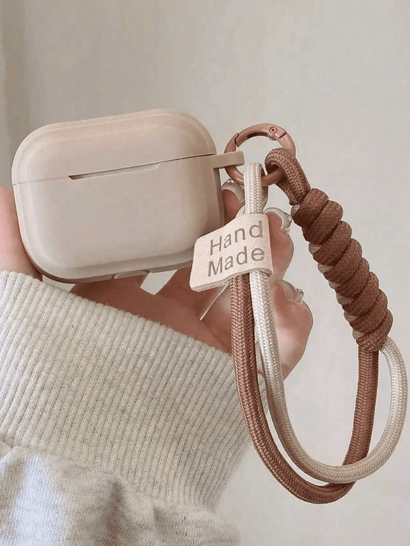 Simple Soft Silicone with Smile Hand Strap Earphone Case For Apple ...