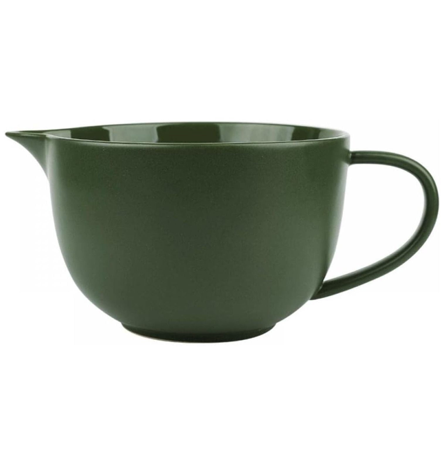 Simple Solid Color Kitchen Ceramic Mixing Bowl, 1 Quart Large Bowl ...