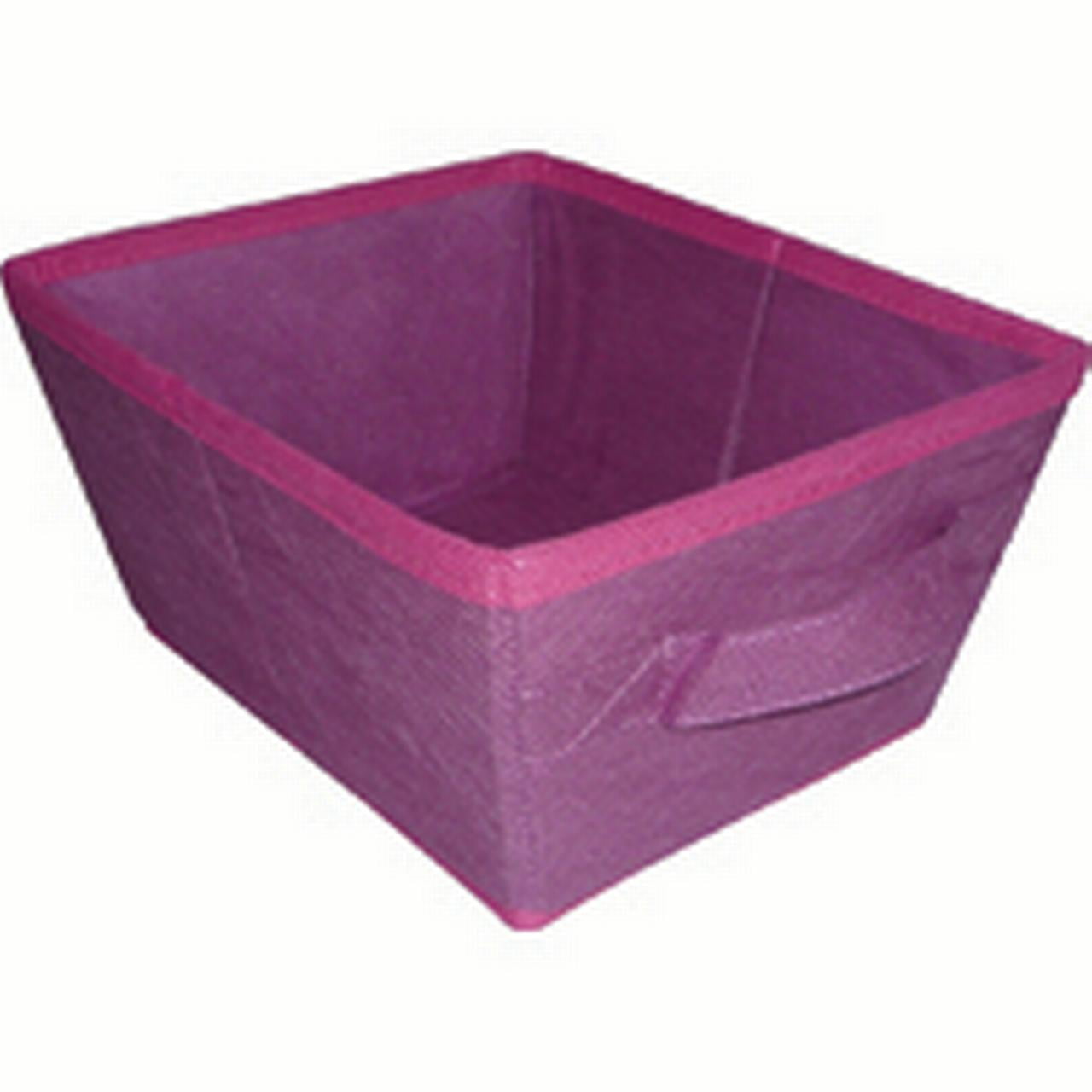 Simple Spaces 05000951P Storage Bin, Purple - Walmart.com