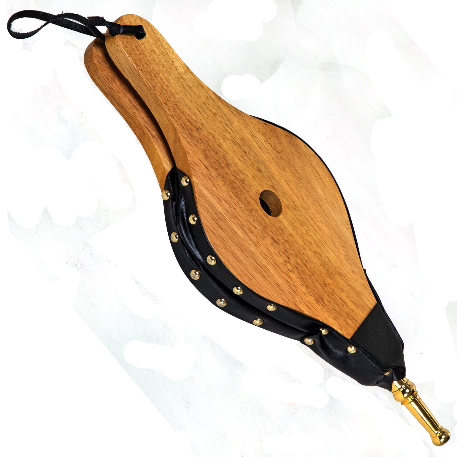 Simple Spaces A801-C3L Fireplace Wood Bellows, 15" x 6", Oak Finish ...