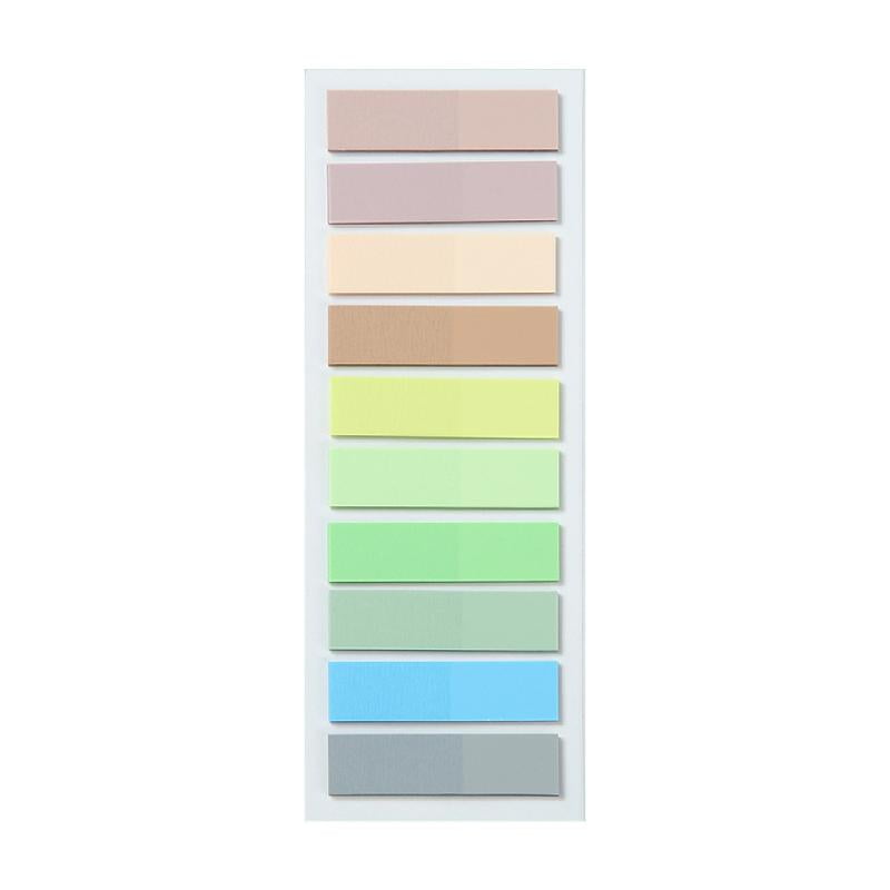 Simple Sticky Note Adhesive Sticky Pad Colourful Indexes Tabs Aesthetic ...