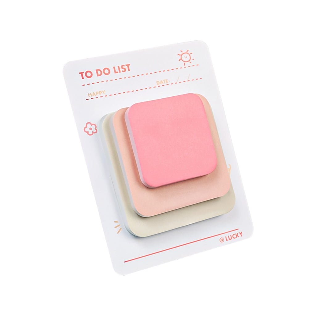 Simple Sticky Note Adhesive Sticky Pad Lovely Sticky Notes Aesthetic ...