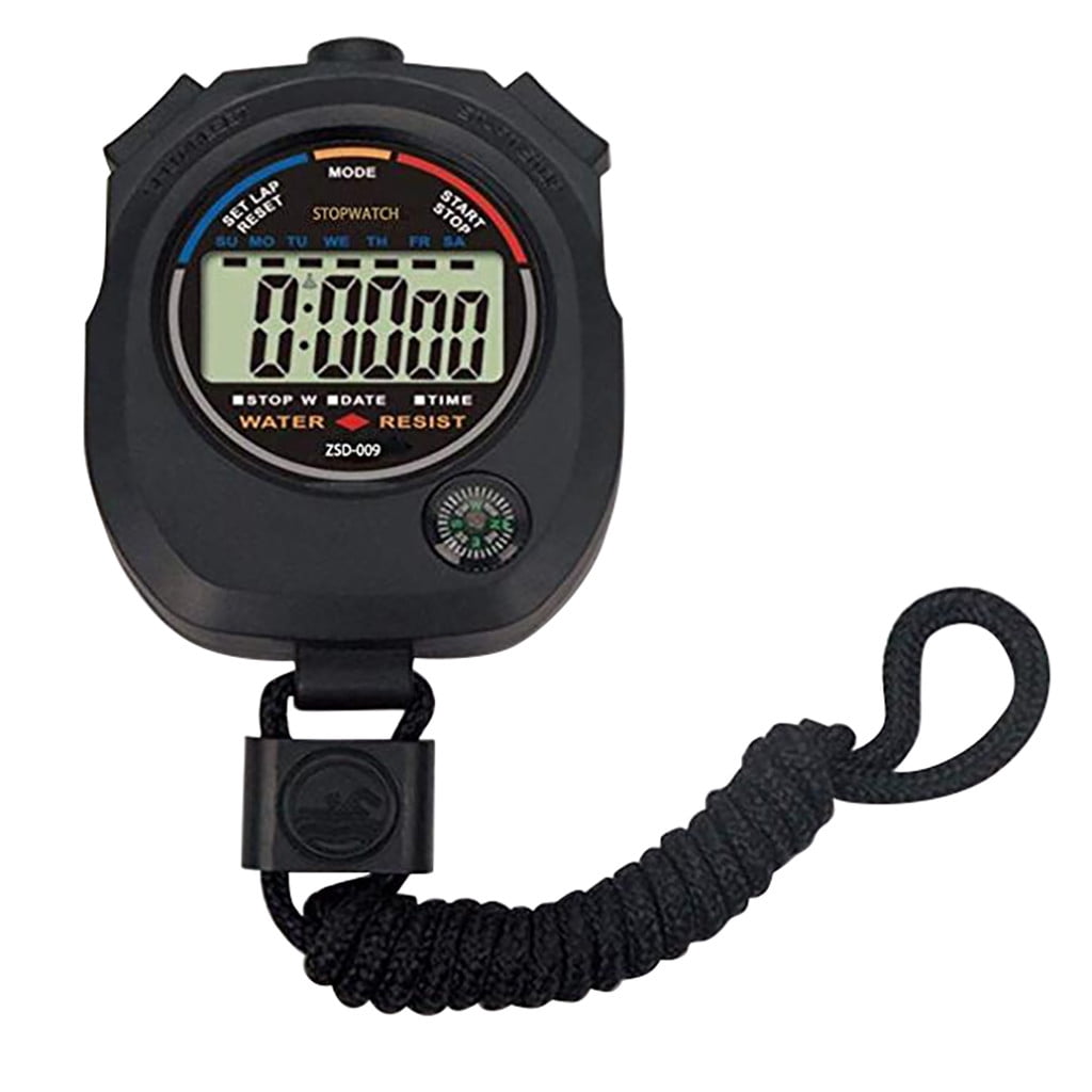Simple Stopwatch Timer - Easy to Use, Set Up, Read, and Carry - Large ...