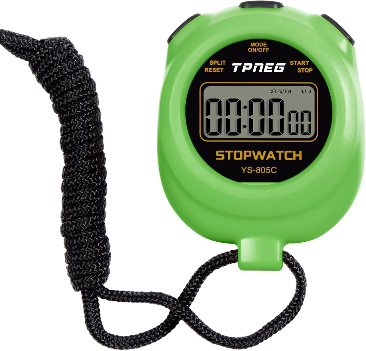 Simple Stopwatch Timer - Easy to Use, Set Up, Read, and Carry - Large ...